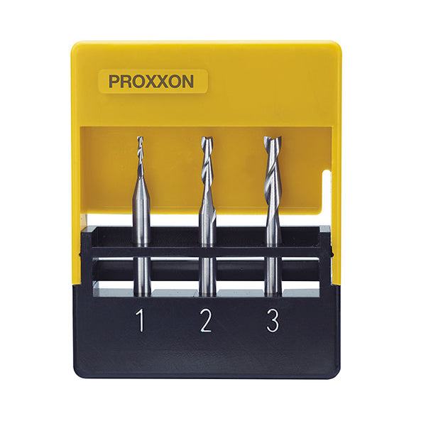 Milling cutters, 3 pcs. (1/32", 5/64", 7/64") – PROXXON Inc